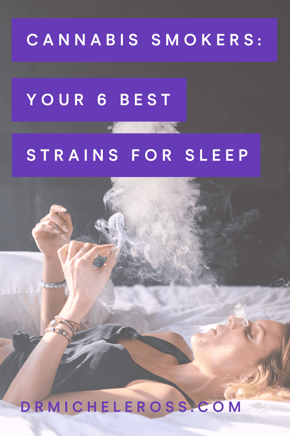 Cannabis Smokers: Your 6 Best Strains For Sleep | Dr. Michele Ross